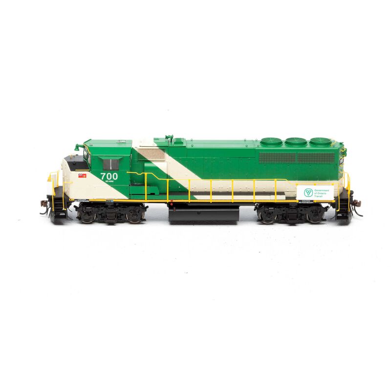 HO GP40-2W GO Transit #700 Model Train | Athearn