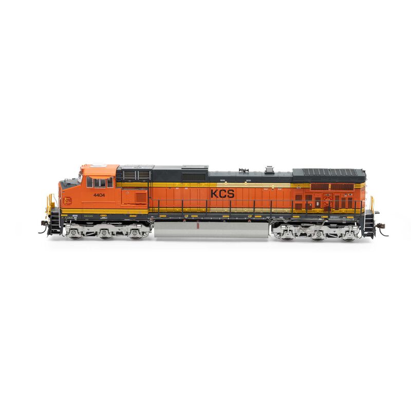HO Dash 9-44CW Locomotive with DCC & Sound, KCS #4404 Model Train | Athearn