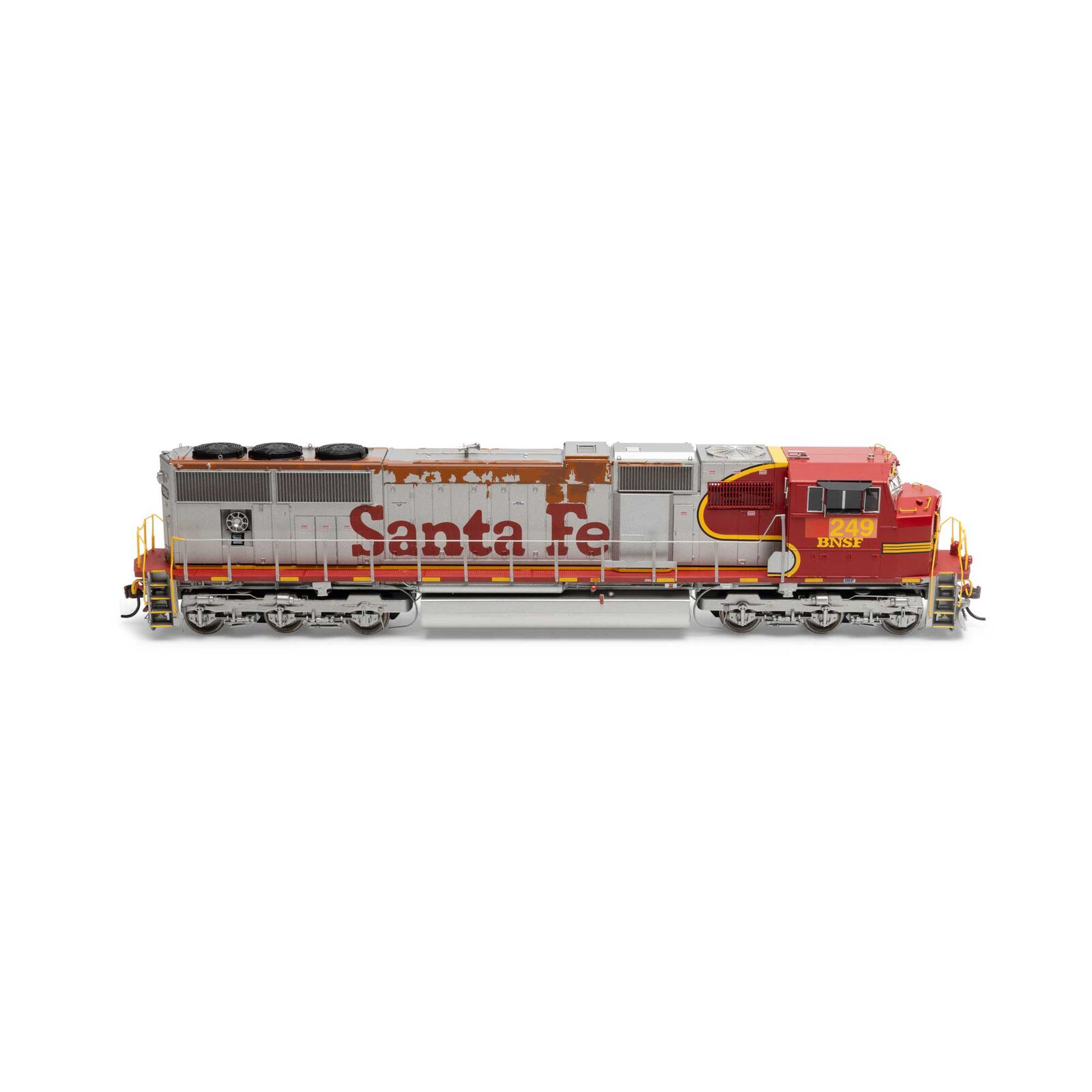 HO SD75M Locomotive with DCC & Sound, BNSF #249 Model Train | Athearn