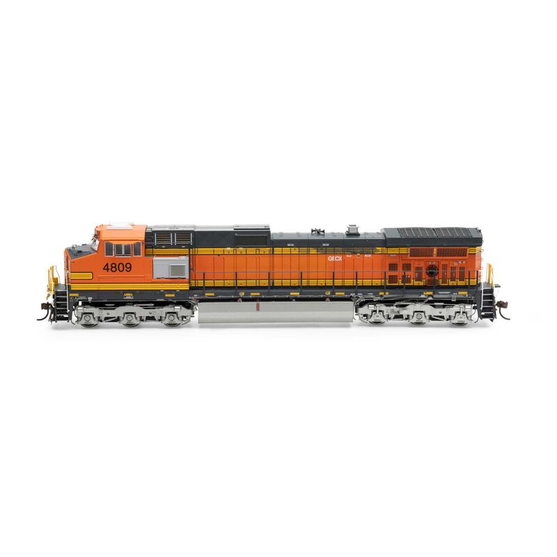 HO Dash 9-44CW Locomotive with DCC & Sound, GECX #4809 Model Train | Athearn