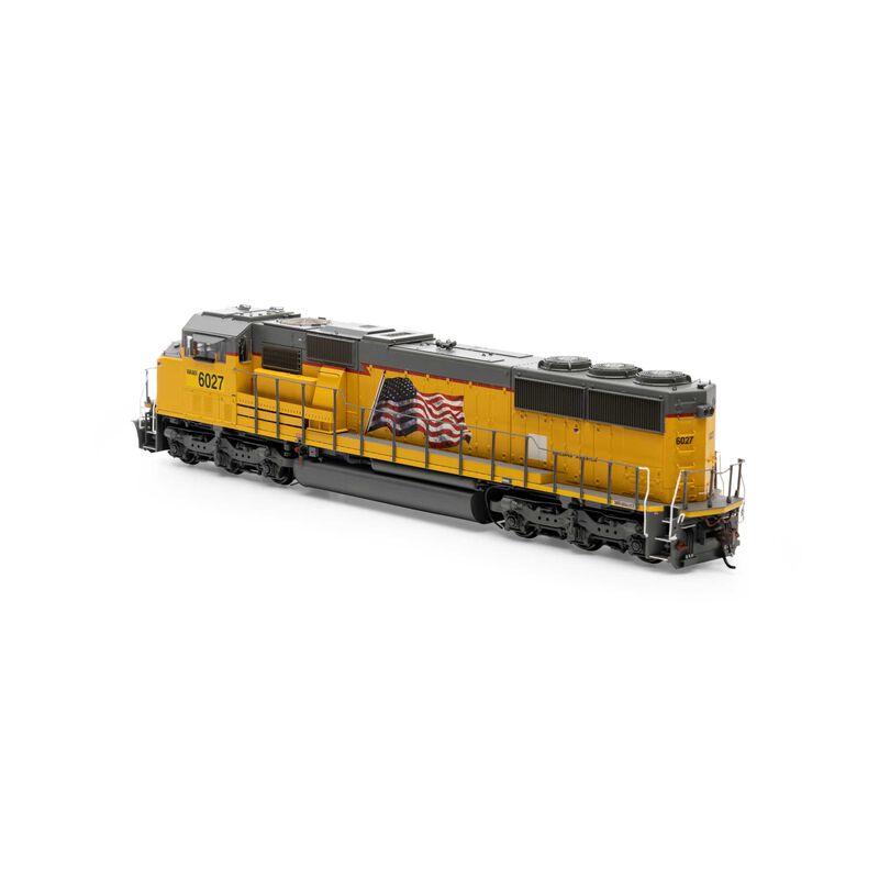 HO G2.0 SD60M Tri-Clops with DCC & Sound, Ex-UP WAMX #6027 Model Train ...