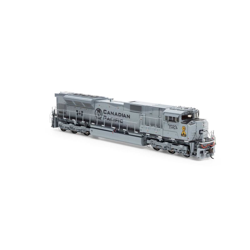HO EMD SD70ACU Locomotive with DCC & Sound, CPR / Military #7023 Model ...