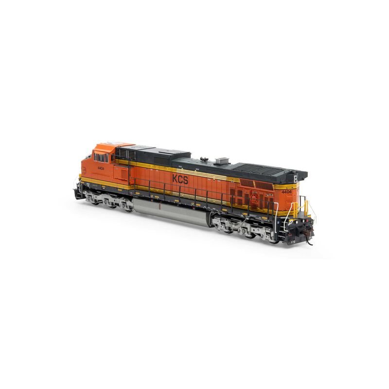 HO Dash 9-44CW Locomotive with DCC & Sound, KCS #4404 Model Train | Athearn