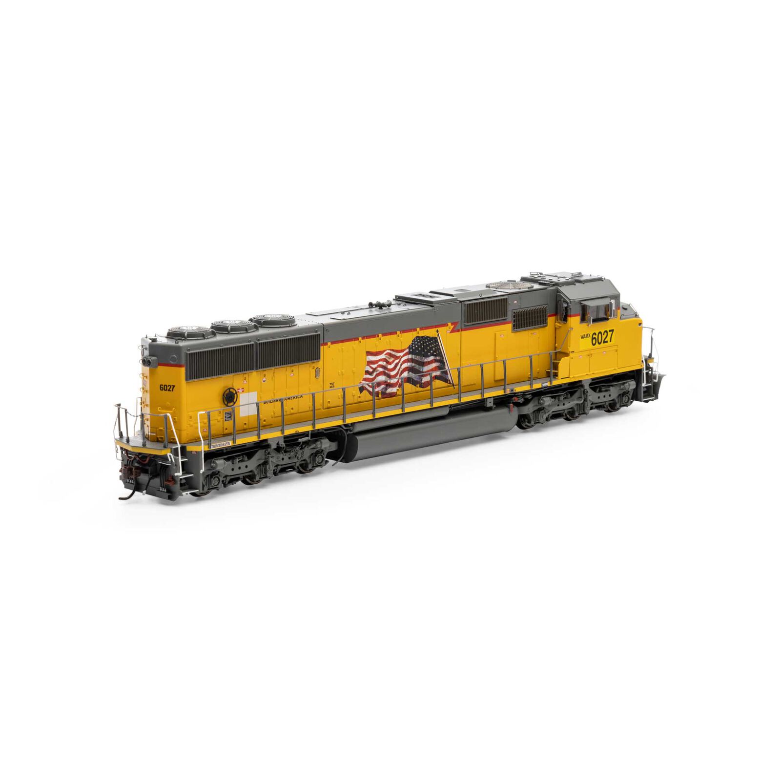 HO G2.0 SD60M Tri-Clops with DCC & Sound, Ex-UP WAMX #6027 Model Train ...