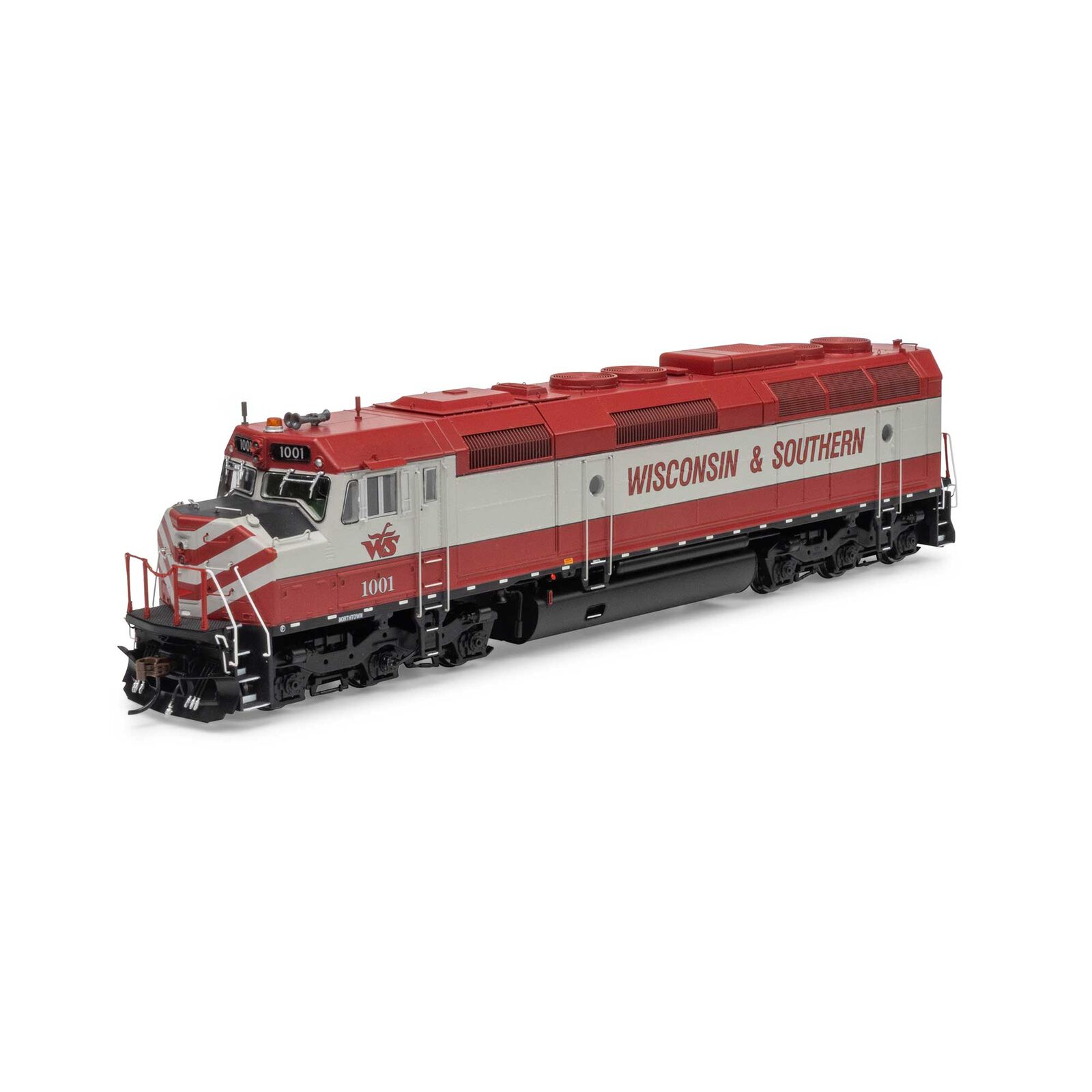 HO F45 Locomotive with DCC & Sound, WSOR #1001 Model Train | Athearn ...