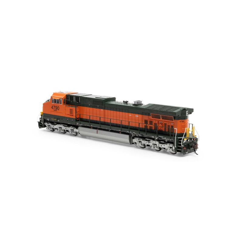 HO Dash 9-44CW Locomotive with DCC & Sound, BNSF #4790 Model Train ...