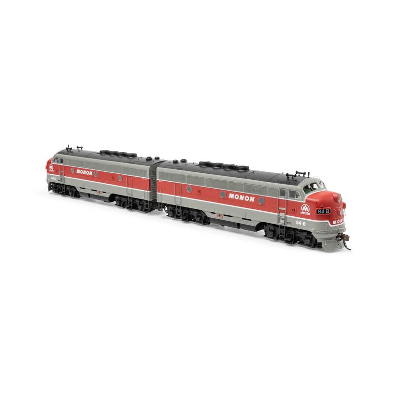 HO F3A / F3A Locomotive Set with DCC & Sound, Monon #84-A, #84-B Model ...