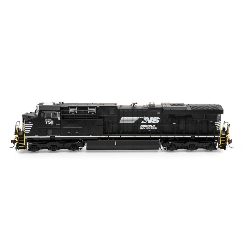 HO ES44DC Locomotive with DCC & Sound, NS #7511 Model Train | Athearn