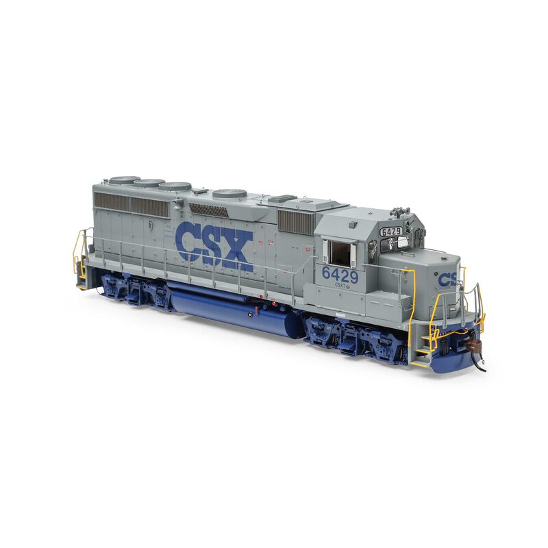 HO GP40-2 Locomotive with DCC & Sound, CSXT #6429 Model Train | Athearn | Athearn