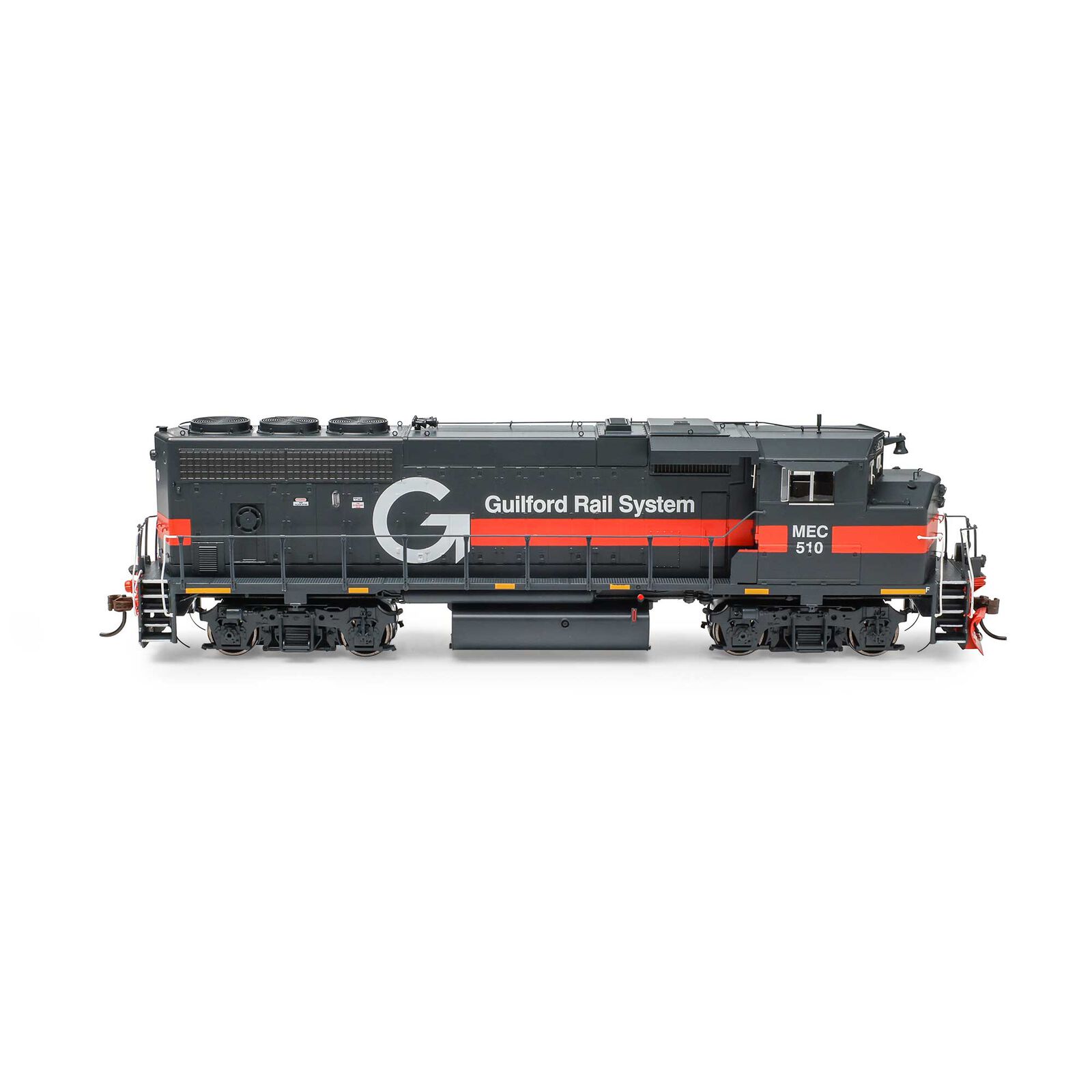 HO GP40-2L Locomotive, Guilford/MEC #510 Model Train | Athearn | Athearn