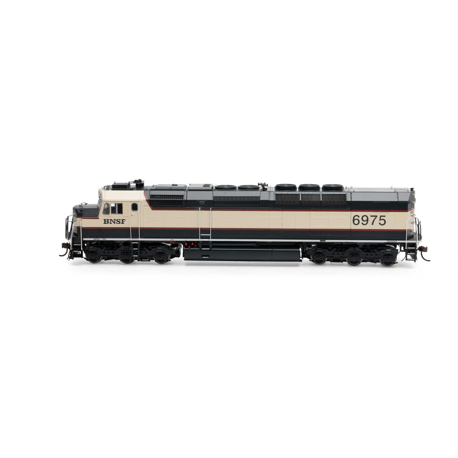 HO SDP40F Locomotive with DCC & Sound, BNSF #6975 Model Train | Athearn
