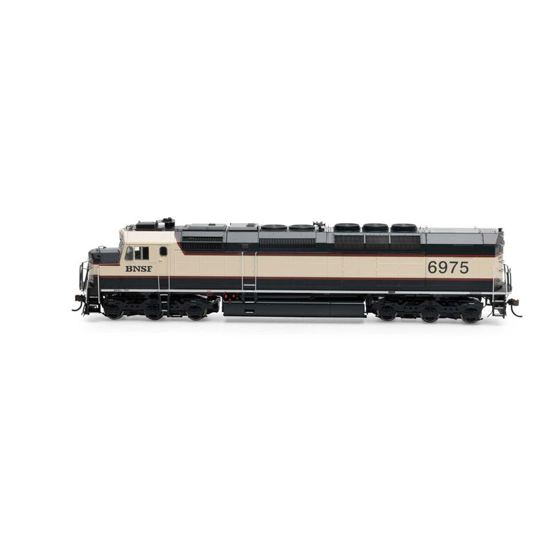 HO SDP40F Locomotive with DCC & Sound, BNSF #6975 Model Train | Athearn