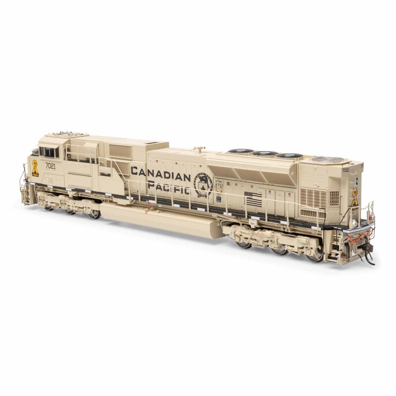 HO GEN EMD SD70ACU Locomotive with DCC & Sound, CP/Military Tribute ...