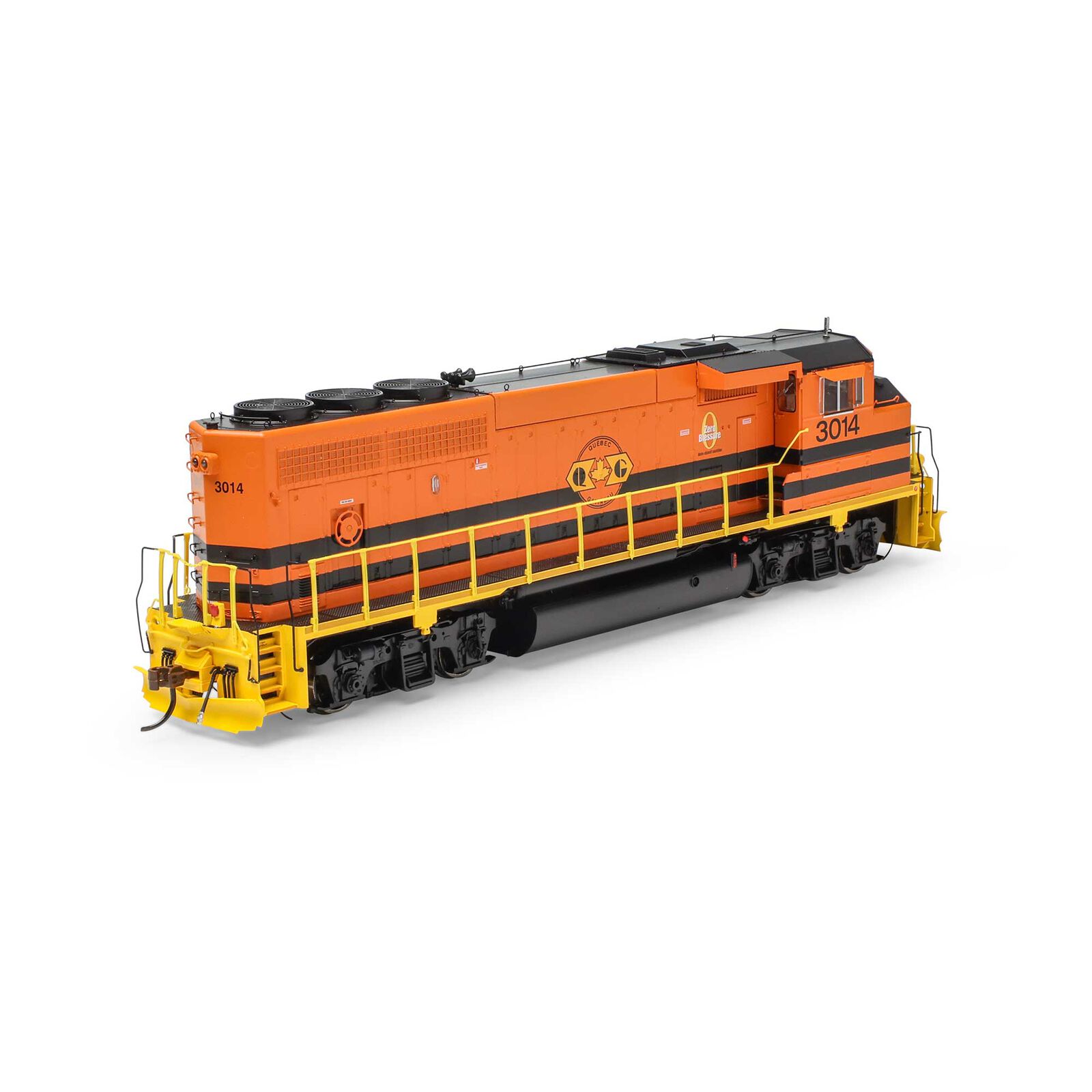 HO GP40P-2 Locomotive with DCC & Sound, QGRY #3014 Model Train | Athearn