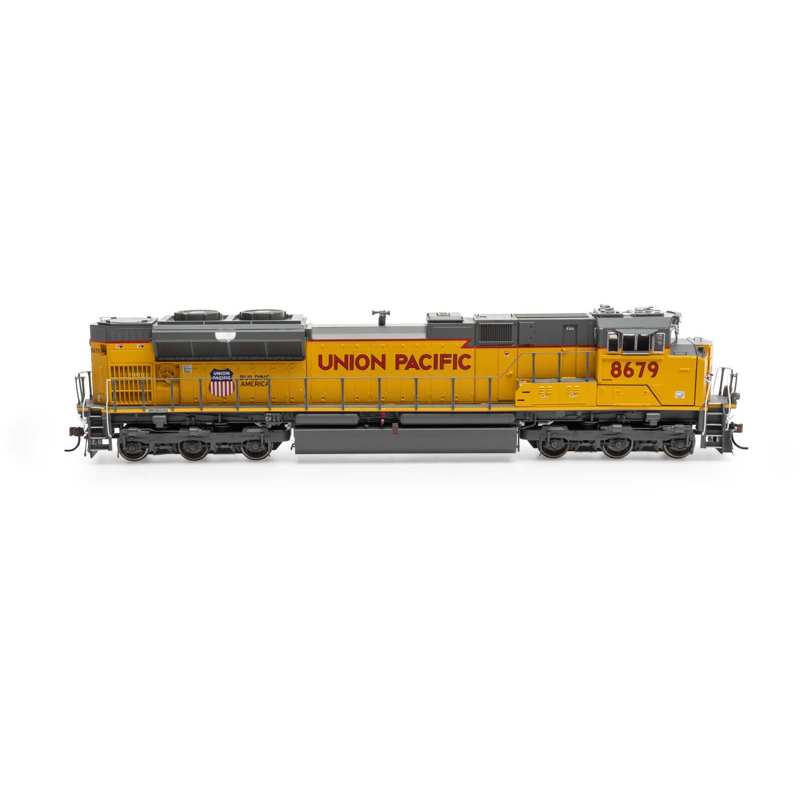 HO SD70ACe Locomotive with DCC & Sound, UP #8679 Model Train | Athearn