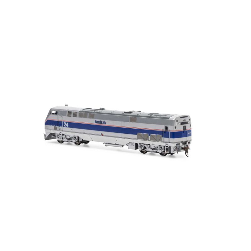 HO P42DC Locomotive with DCC & Sound, Amtrak, Phase IV #24 Model Train | Athearn