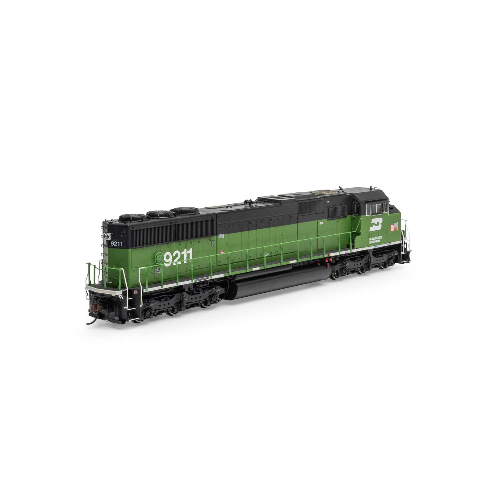 HO SD60M Tri-Clops Locomotive with DCC & Sound, BN #9211 Model Train ...