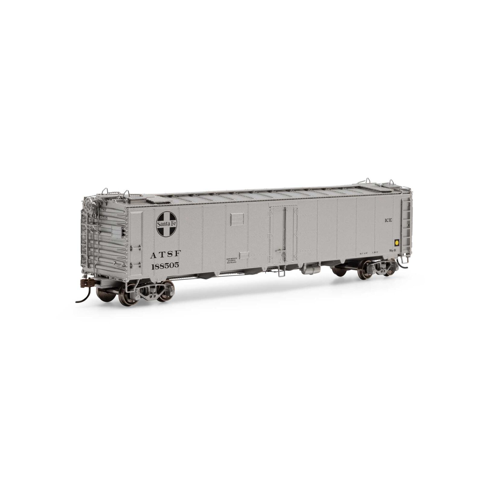 HO 50' Ice Bunker Reefer, ATSF #188505 Model Train | Athearn