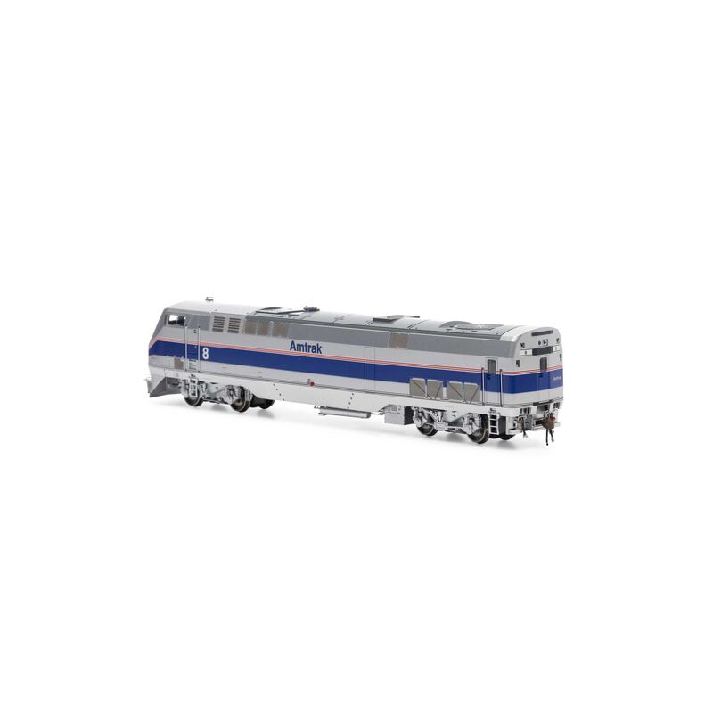 HO P42DC Locomotive with DCC & Sound, Amtrak, Phase IV #8 Model Train ...