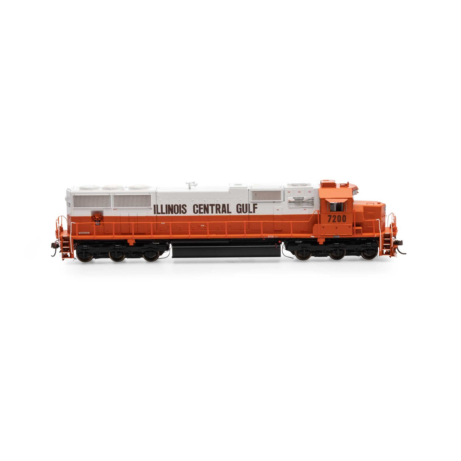 HO SD70 with DCC & Sound, Illinois Central Gulf #7200 Model Train | Athearn