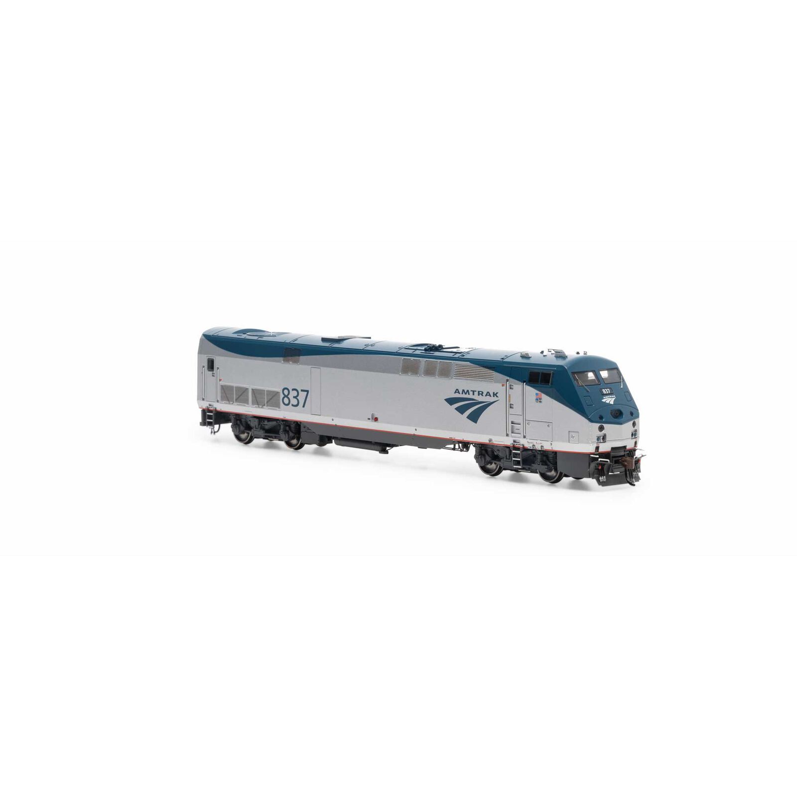 HO P40DC Locomotive with DCC & Sound, Amtrak, Phase V #837 Model Train ...