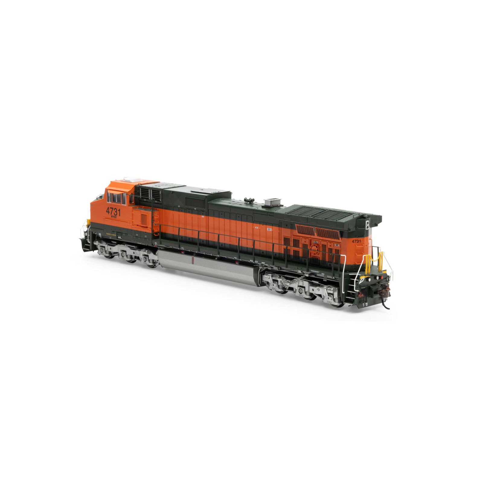 HO Dash 9-44CW Locomotive with DCC & Sound, BNSF #4731 Model Train ...