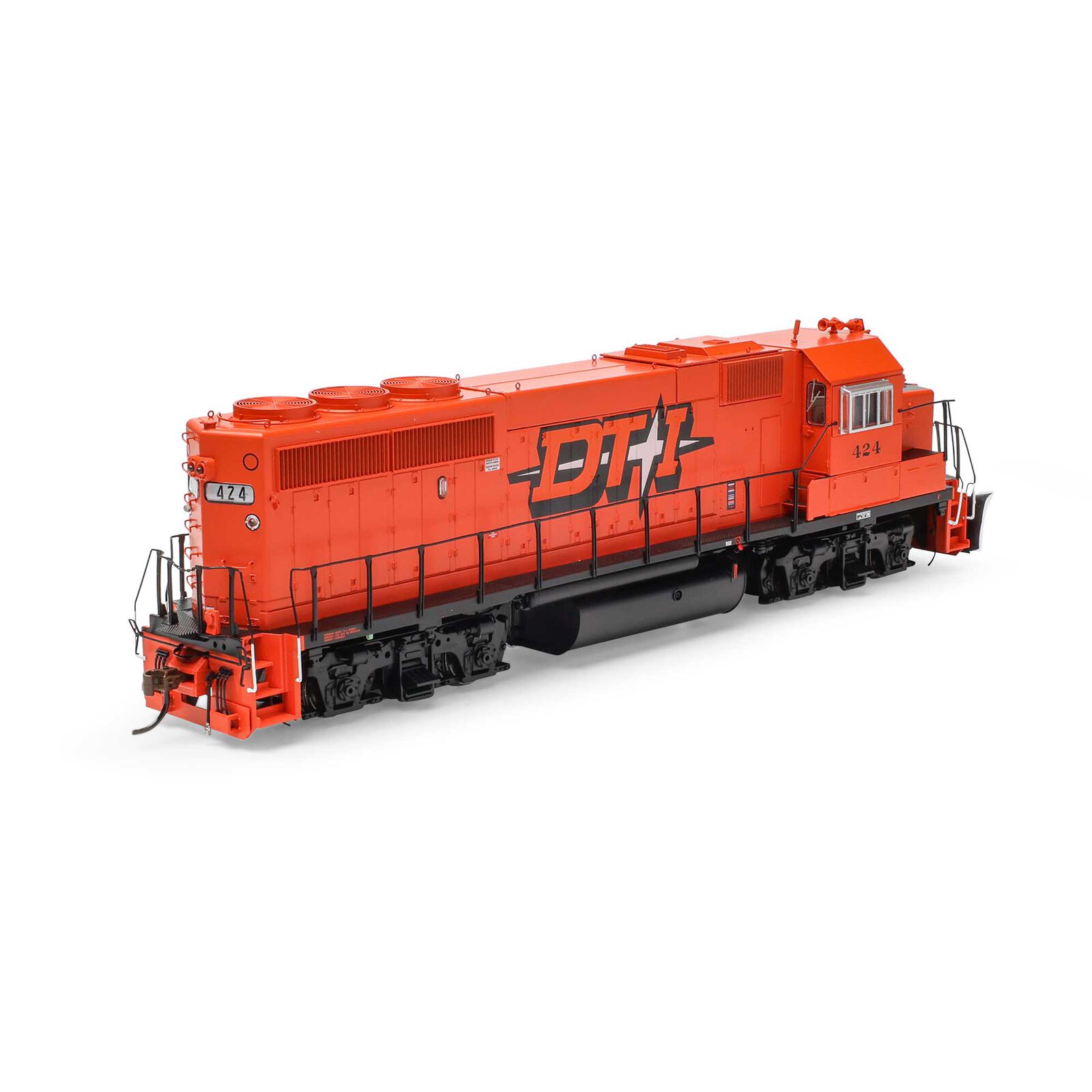HO GP40-2 Locomotive with DCC & Sound, DT&I #424 Model Train | Athearn ...