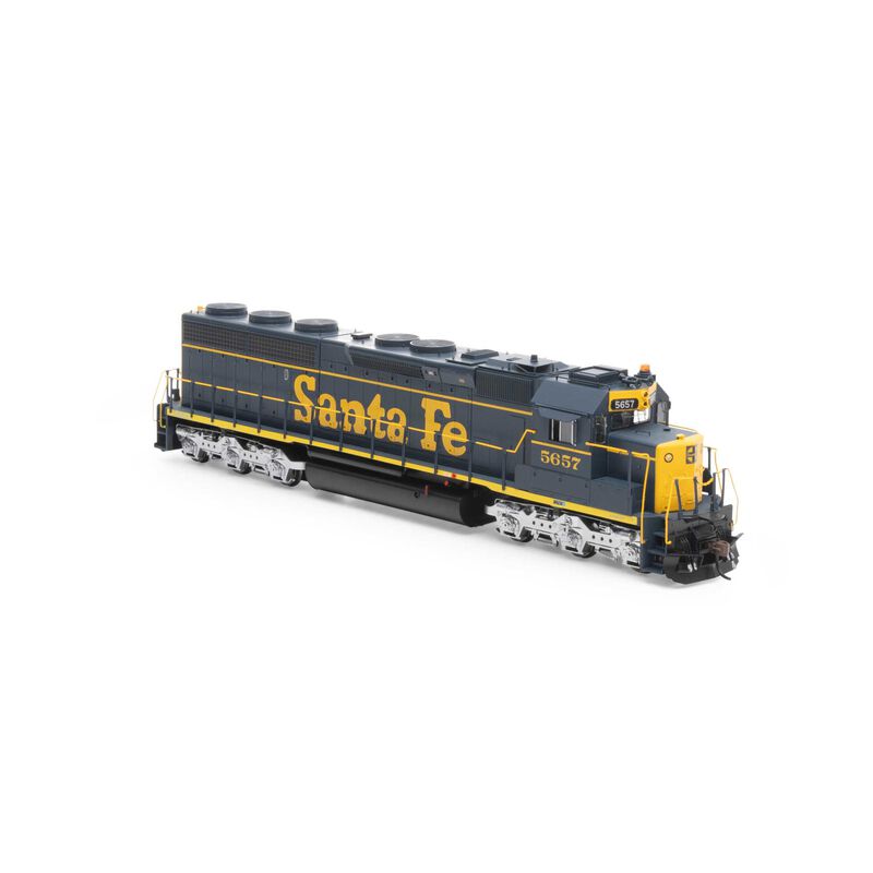HO SD45-2 with DCC & Sound, SF #5657 Model Train | Athearn