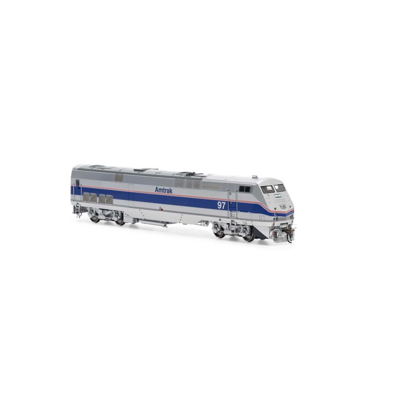 HO P42DC Locomotive with DCC & Sound, Amtrak, Phase IV #97 Model Train | Athearn | Athearn